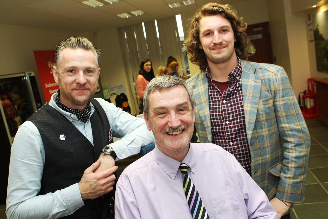 In pictures: Movember shave at the Farm Centre - Free