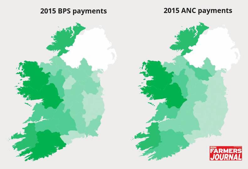 Maps: ANC and BPS payments so far by county - Free