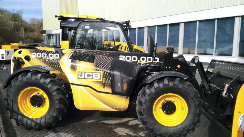 Production milestone for JCB Loadall - Premium