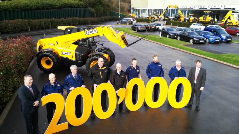 Production milestone for JCB Loadall - Premium