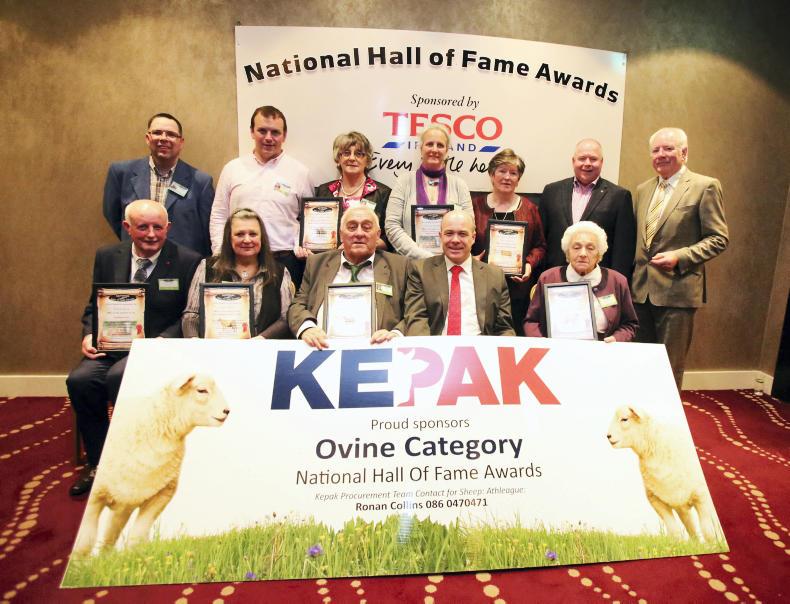 Hall of Fame awards: ovine winners