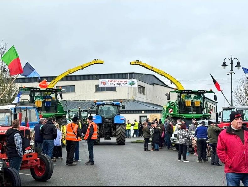 Annual tractor run returns to Shinrone